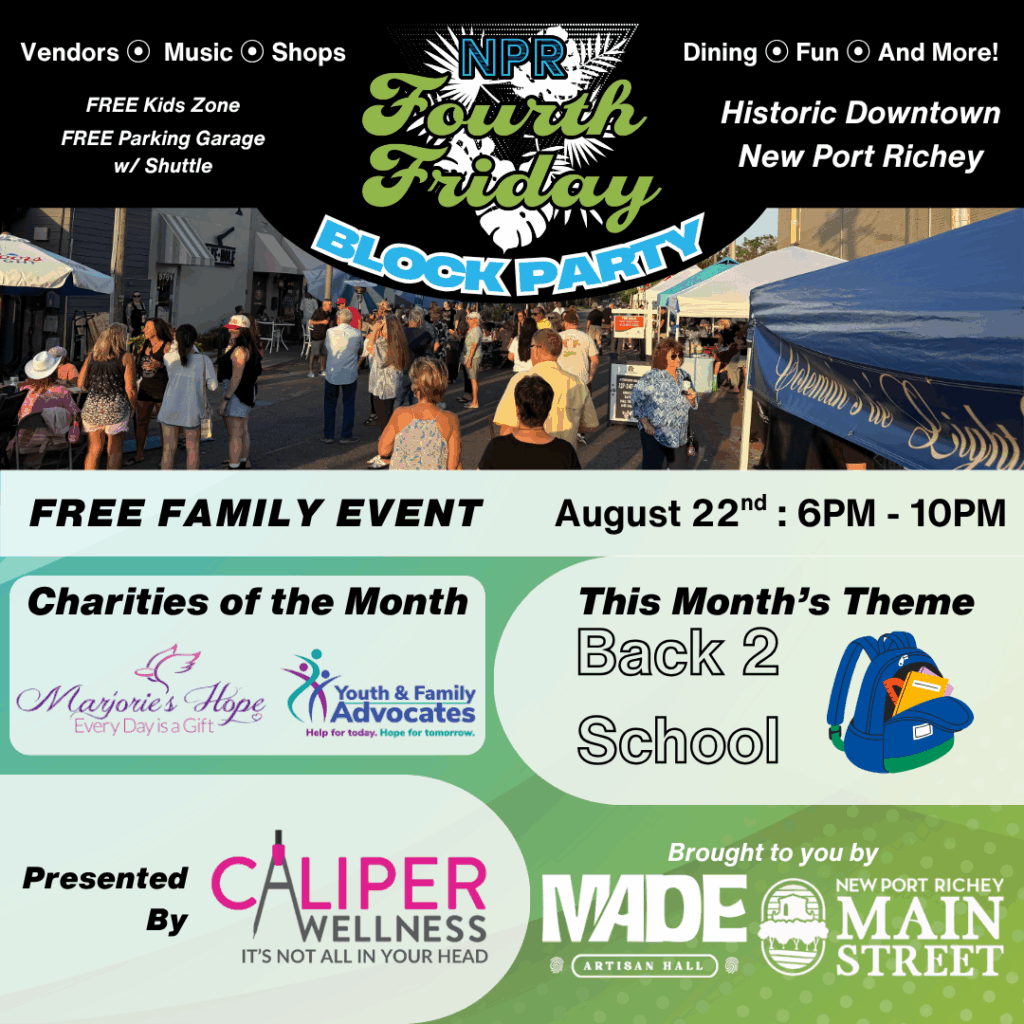 August 2025 - Back 2 School Theme • Event • NPR Fourth Friday